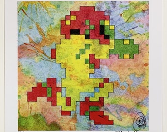 8 Bit Samus - Etsy