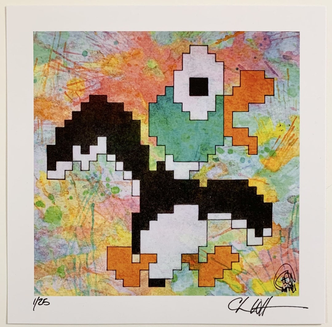 8-bit Duck Hunt Limited Edition Prints - 6"x6" - Etsy