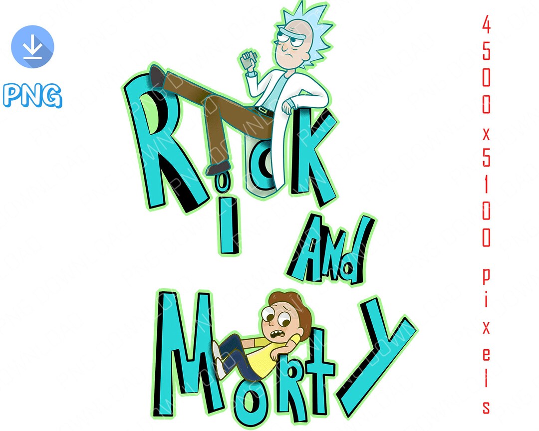 Rick Morty Pick Rick Morty Dowload Png - Etsy