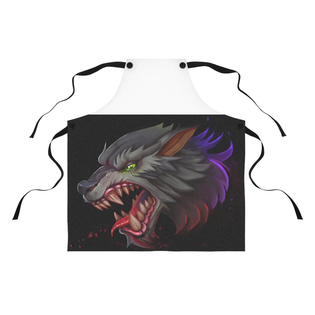 Wolf Apron - Etsy