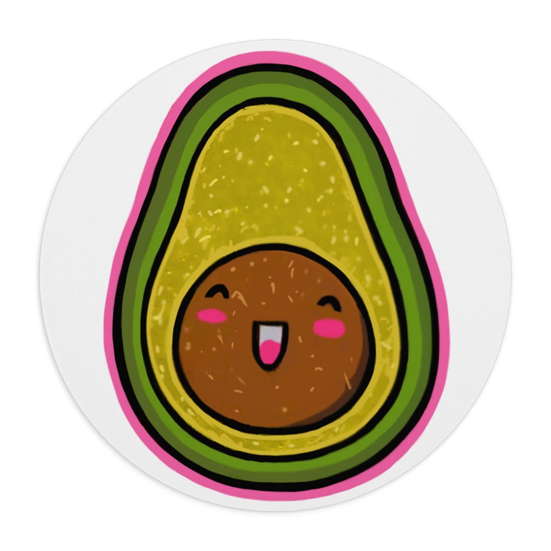 Avocado Mouse Pad - Etsy