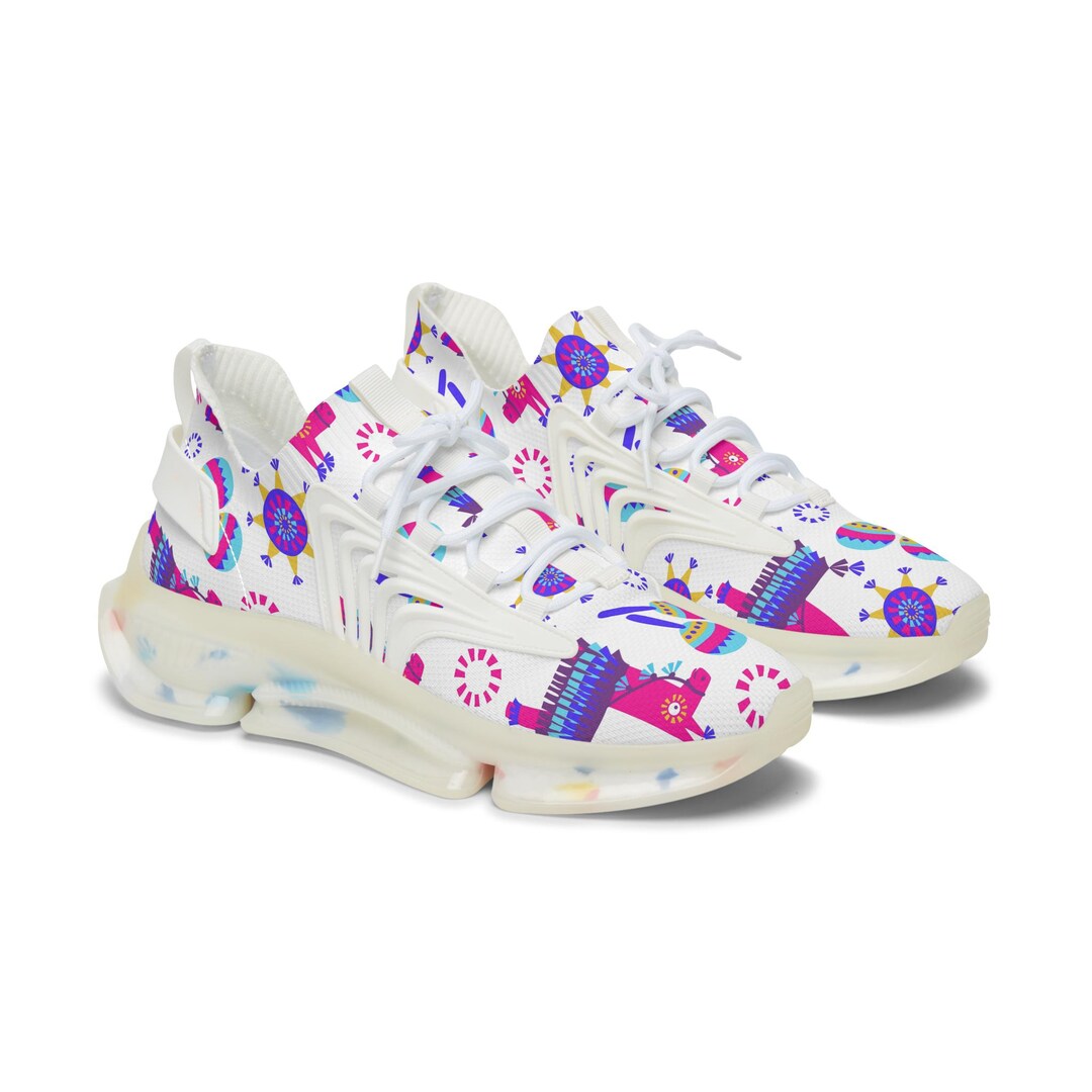 Colorful Party Pinata Women's Mesh Sneakers - Etsy