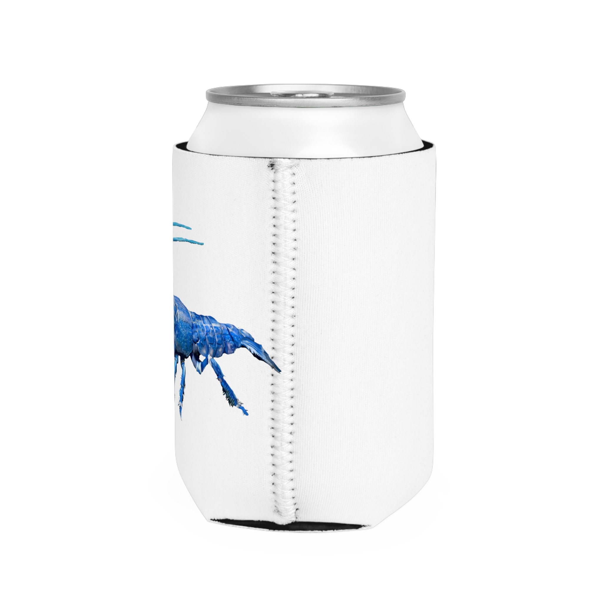 Blue Crawfish Can Cooler Sleeve - Etsy