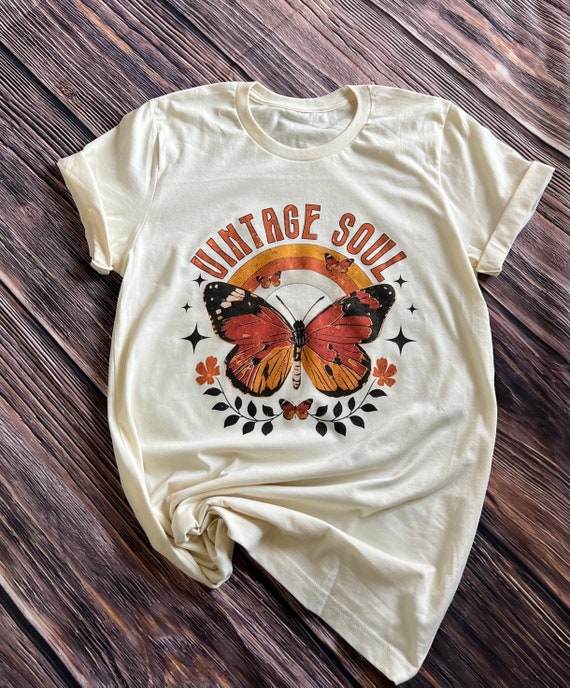Vintage Soul T-shirt Hippie Soul Gift for Friend Hippie - Etsy