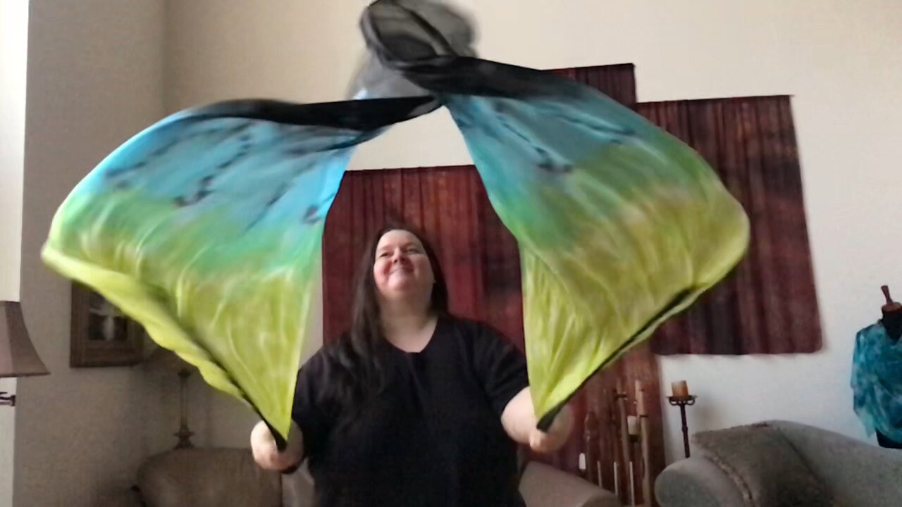 Prophetic Silk Flag Worship Flag Praise Dance Dyed - Etsy