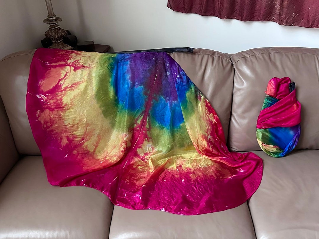 Prophetic Silk Flag Worship Flag Praise Dance Dyed Silk Pair Regular ...