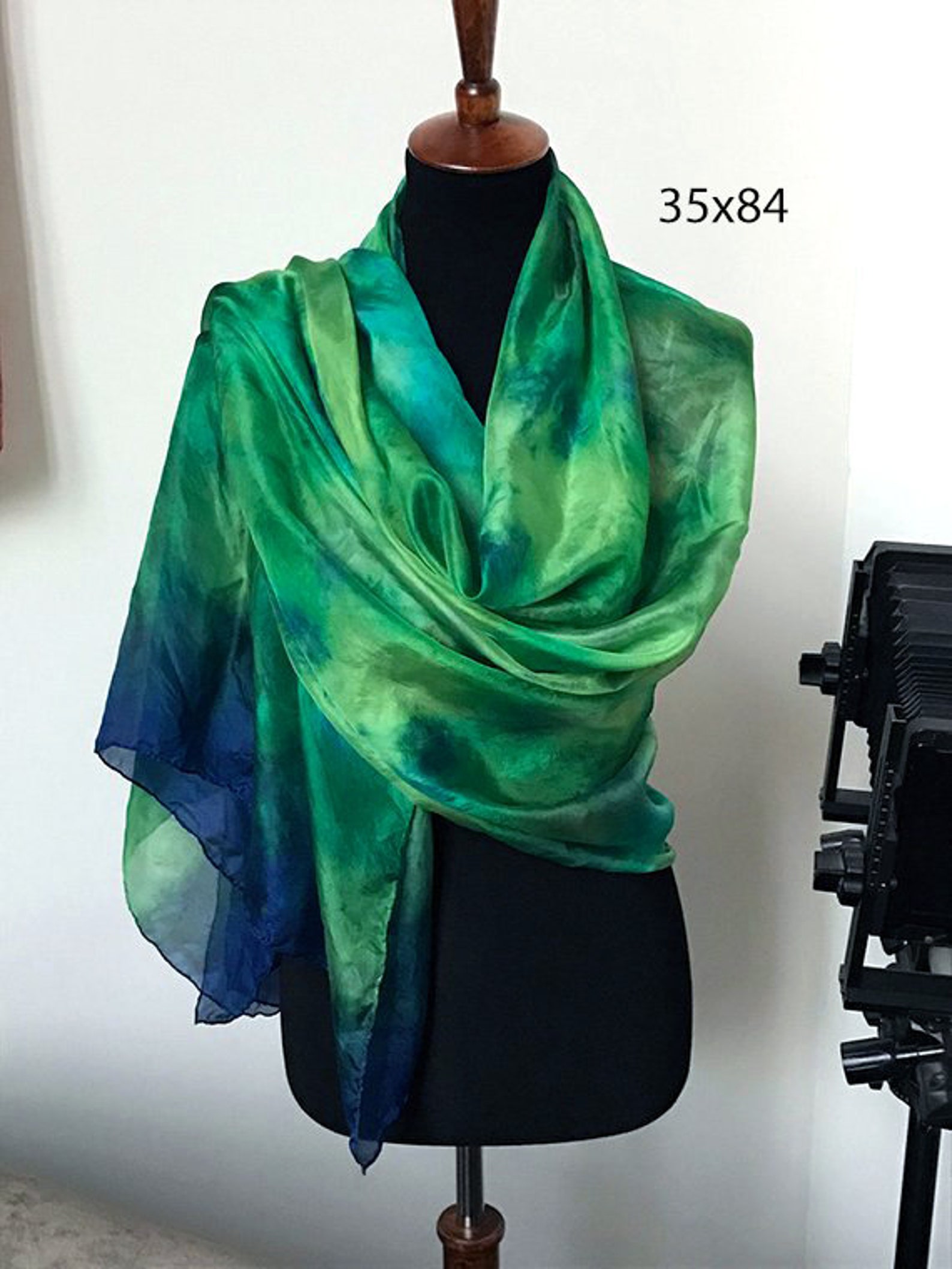 Prophetic - Silk Scarf - Prayer Silk - Gift for Women - Prayer Shawl ...