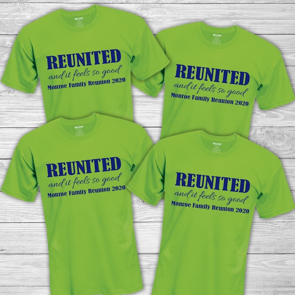 Reunited and It Feels so Good Family Svg - Etsy