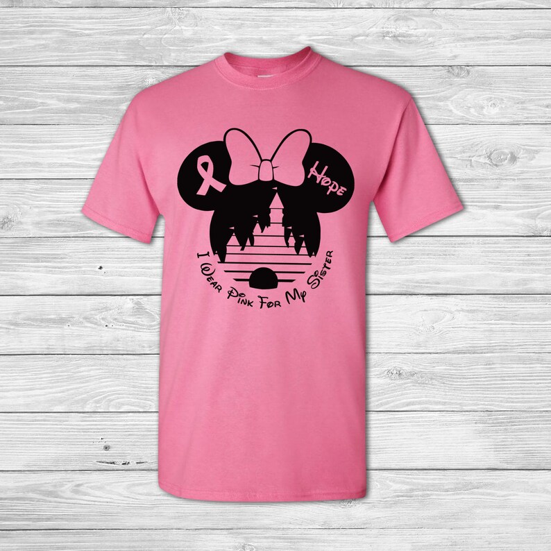 Breast Cancer Awareness Disney World Shirt Survivor - Etsy