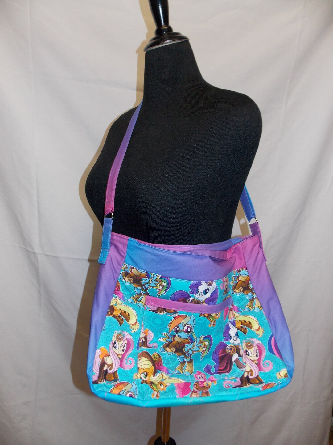 Wonderfully Whimsical My Little Pony MLP Steampunk Diaper Bag/purse ...