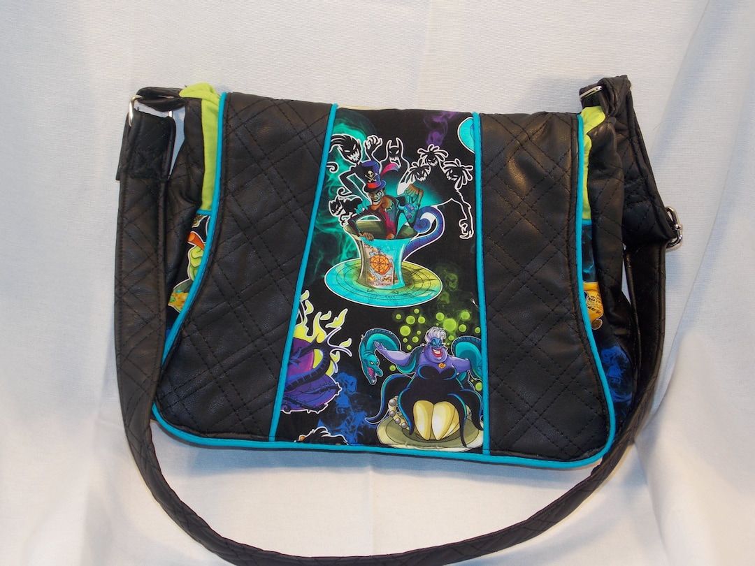 Wonderfully Whimsical Diabolical Disney Villain Purse Handbag Faux ...