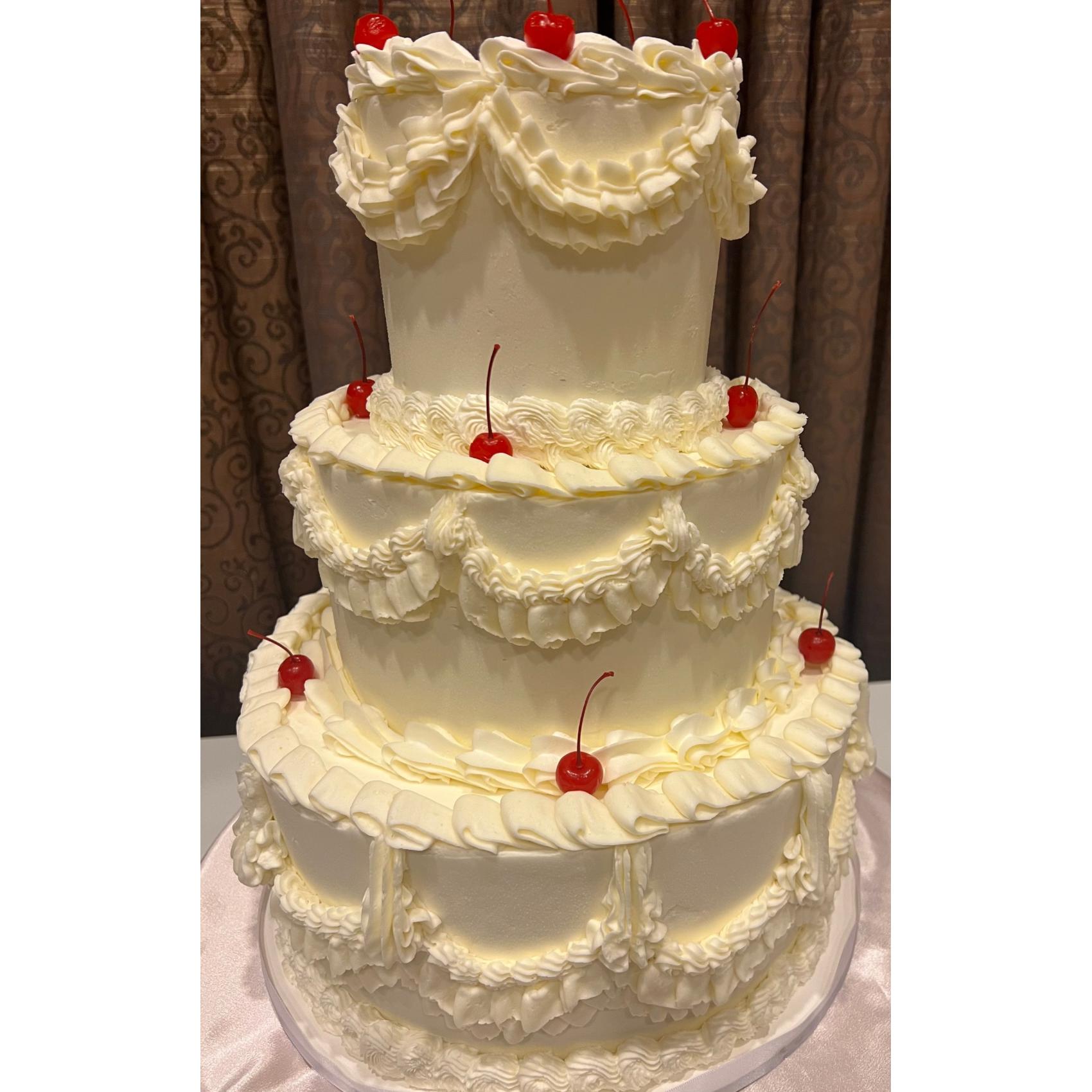 Vintage Fake Cake Design, Lambeth Wedding Cake, Birthday Cake, Display ...