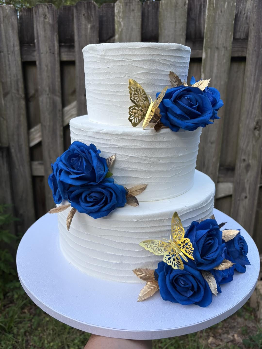 Fake Wedding Cake, Three Tiers, Bridal Shower, Birthday, Quince ...
