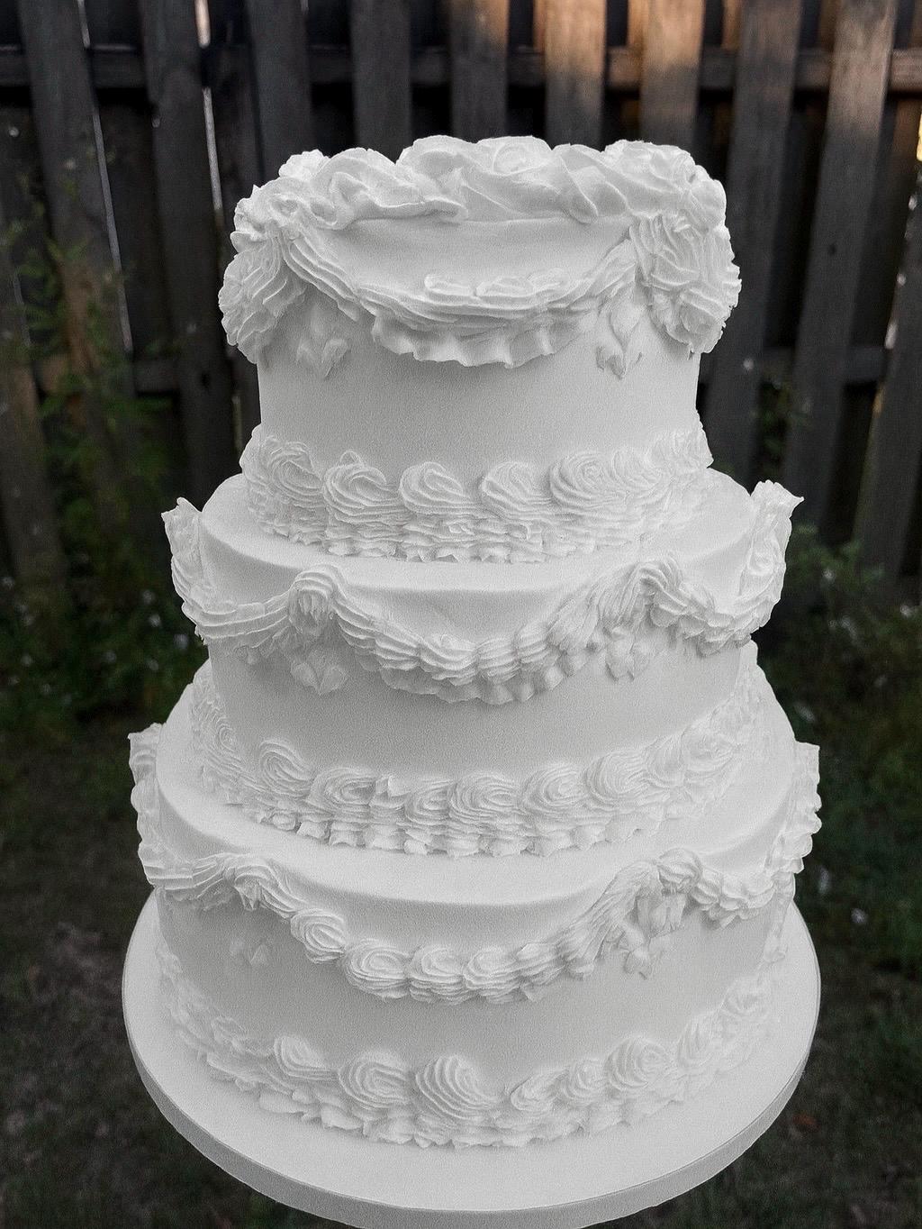 Vintage Design Fake Cake, Lambeth Wedding Cake, Birthday, Display ...