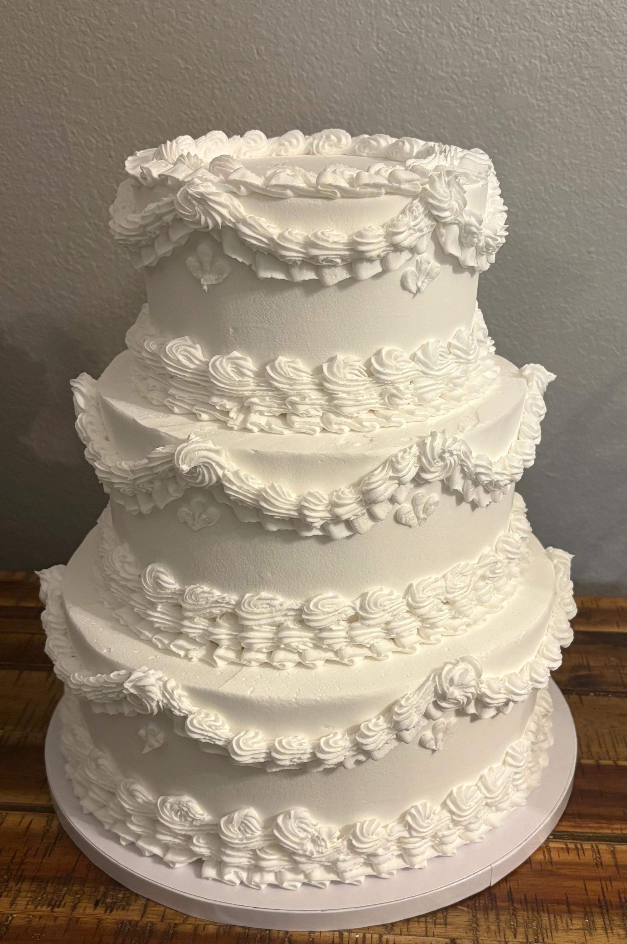 Vintage Design Fake Cake, Lambeth Wedding Cake, Birthday, Display ...