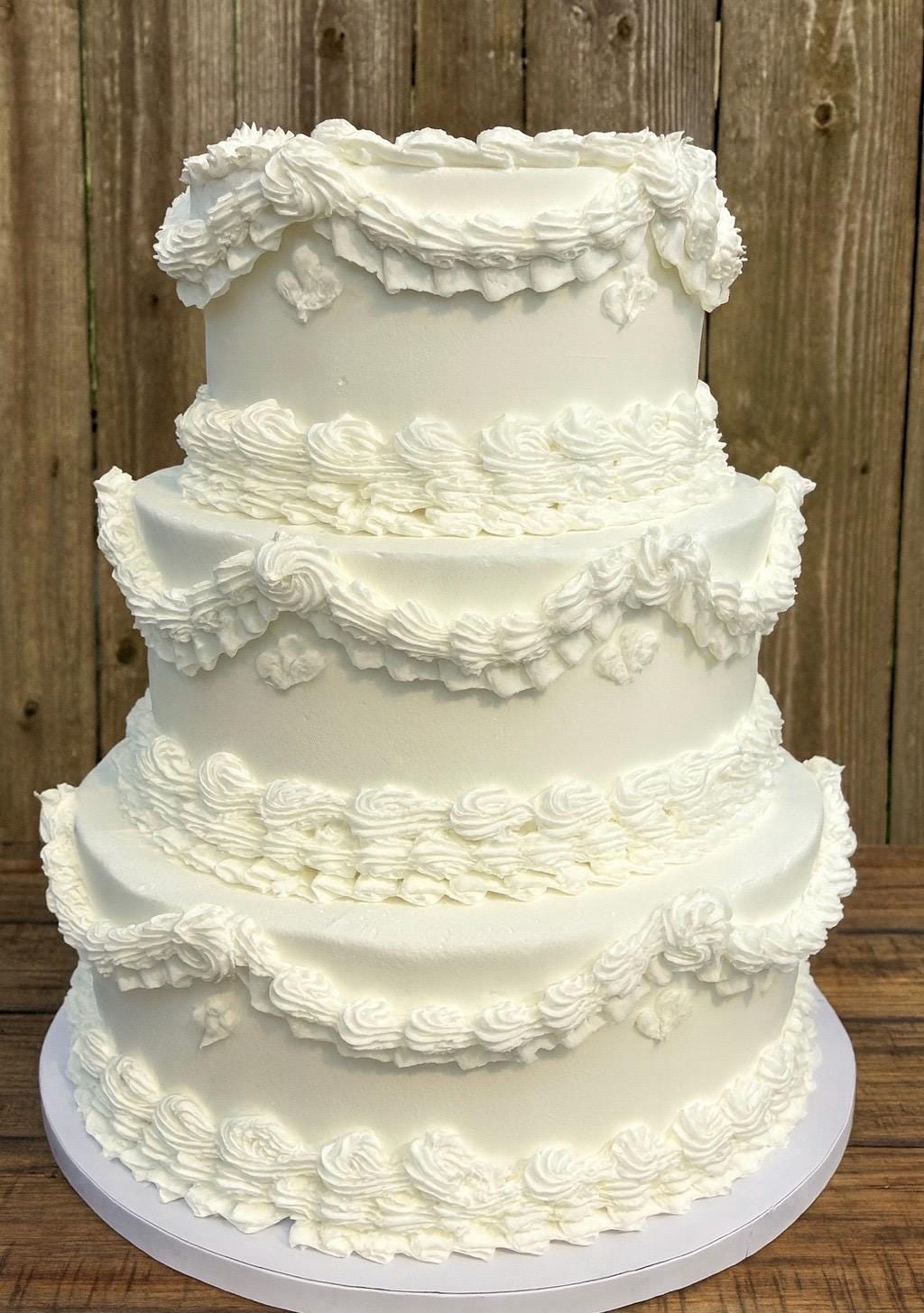 Vintage Design Fake Cake, Lambeth Wedding Cake, Birthday, Display ...