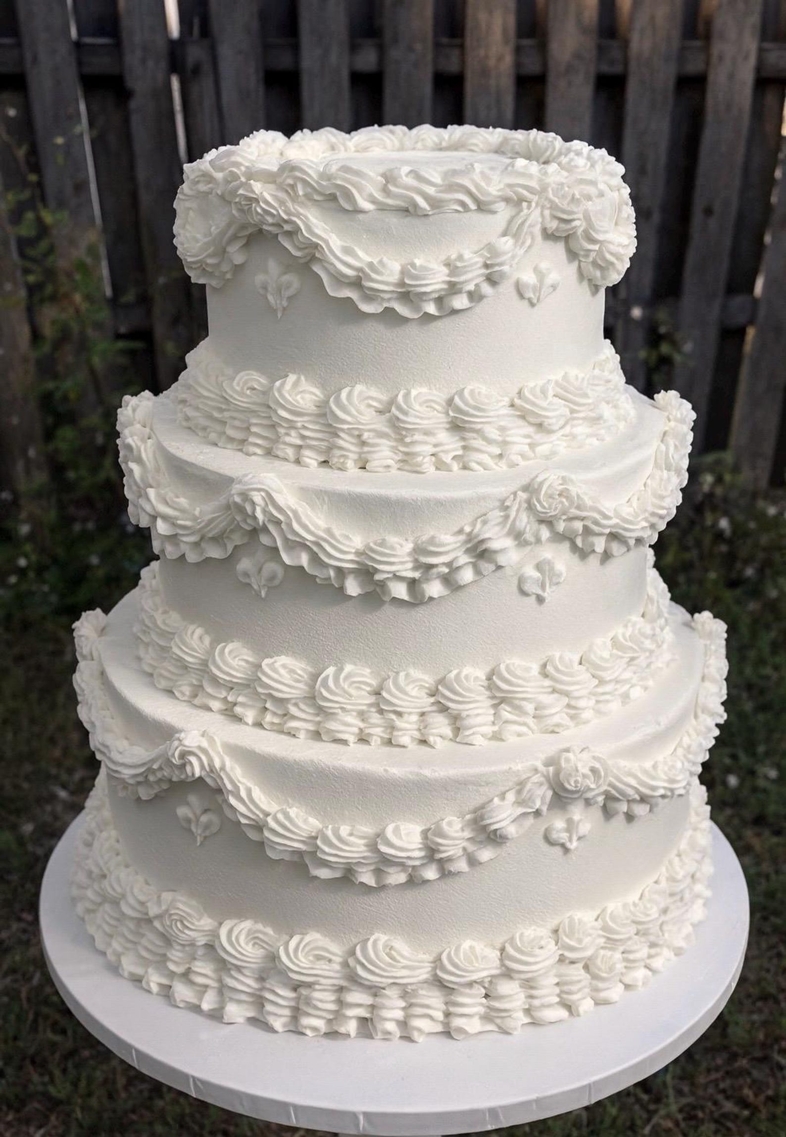 Vintage Design Fake Cake, Lambeth Wedding Cake, Birthday, Display ...