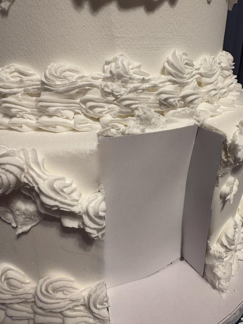 Vintage Design Fake Cake, Lambeth Wedding Cake, Birthday, Display ...