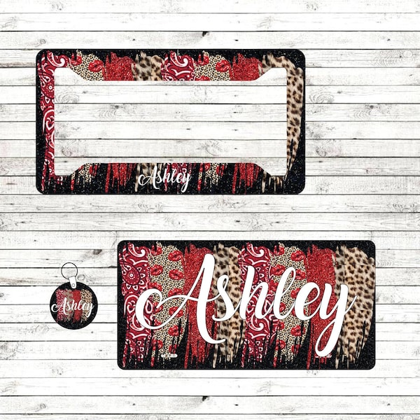 Lip License Plate Frame - Etsy