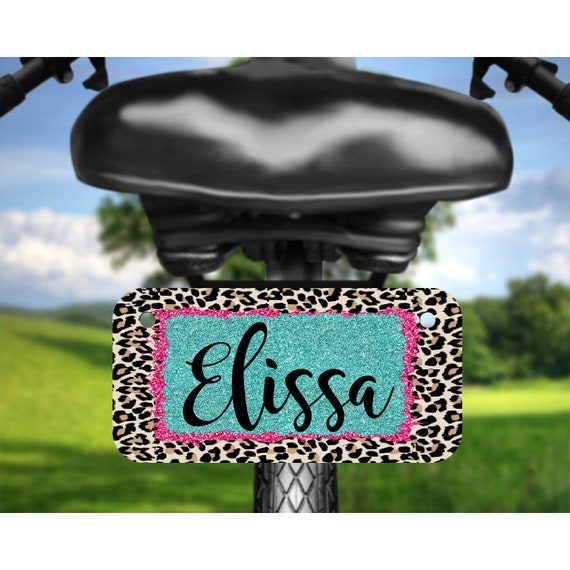 Personalized Bike Tag Custom Kids Bike License Plate Custom - Etsy