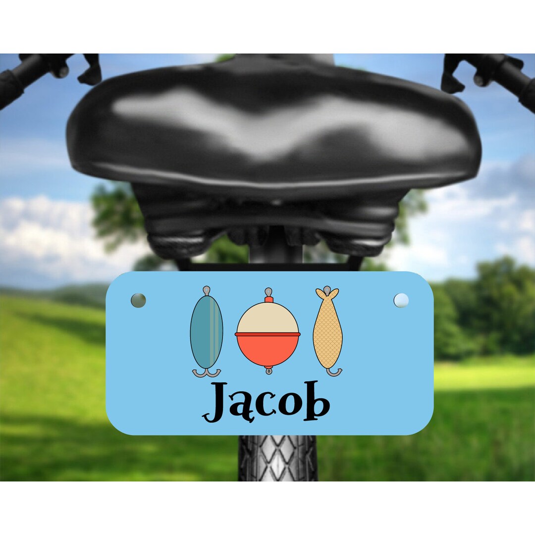 Personalized Bike Tag Custom Kids Bike License Plate Custom - Etsy