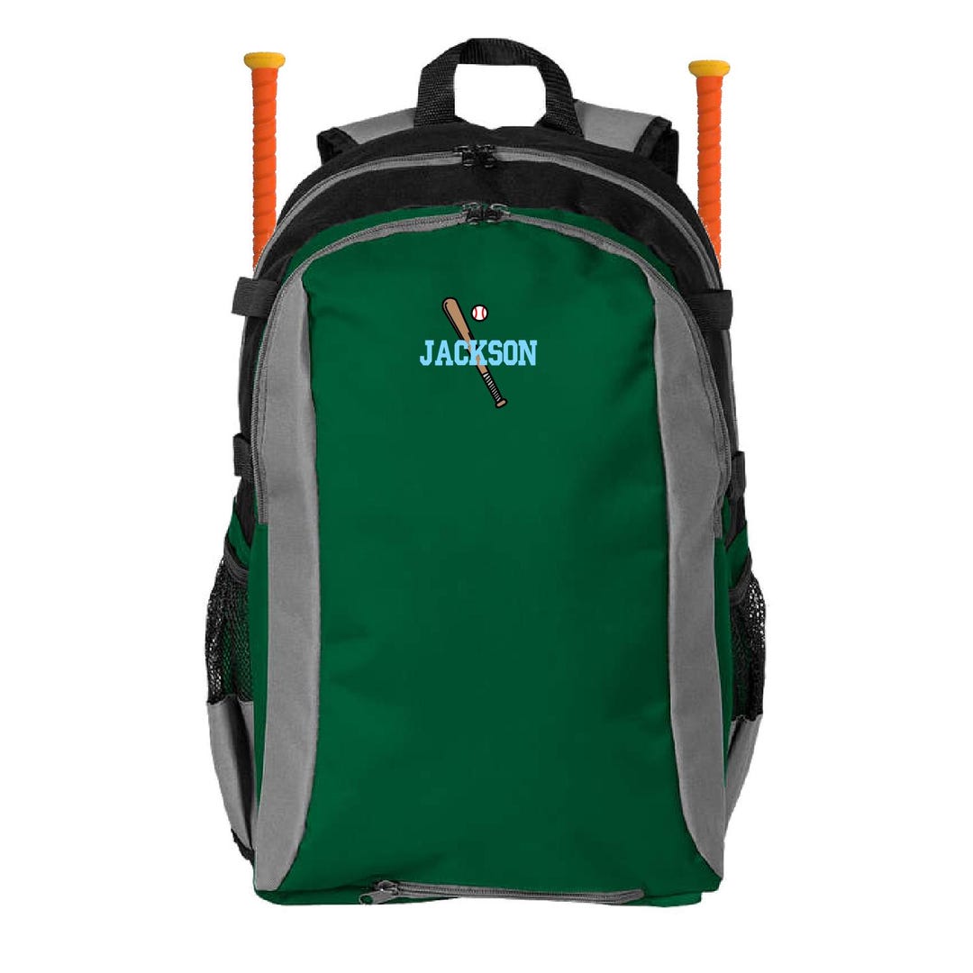 Embroidered Monogram FOREST Bat Bag, Softball Gift, Softball Bag ...