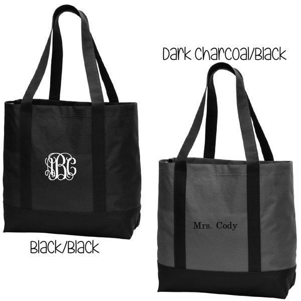 Monogram Tote Bag - Etsy