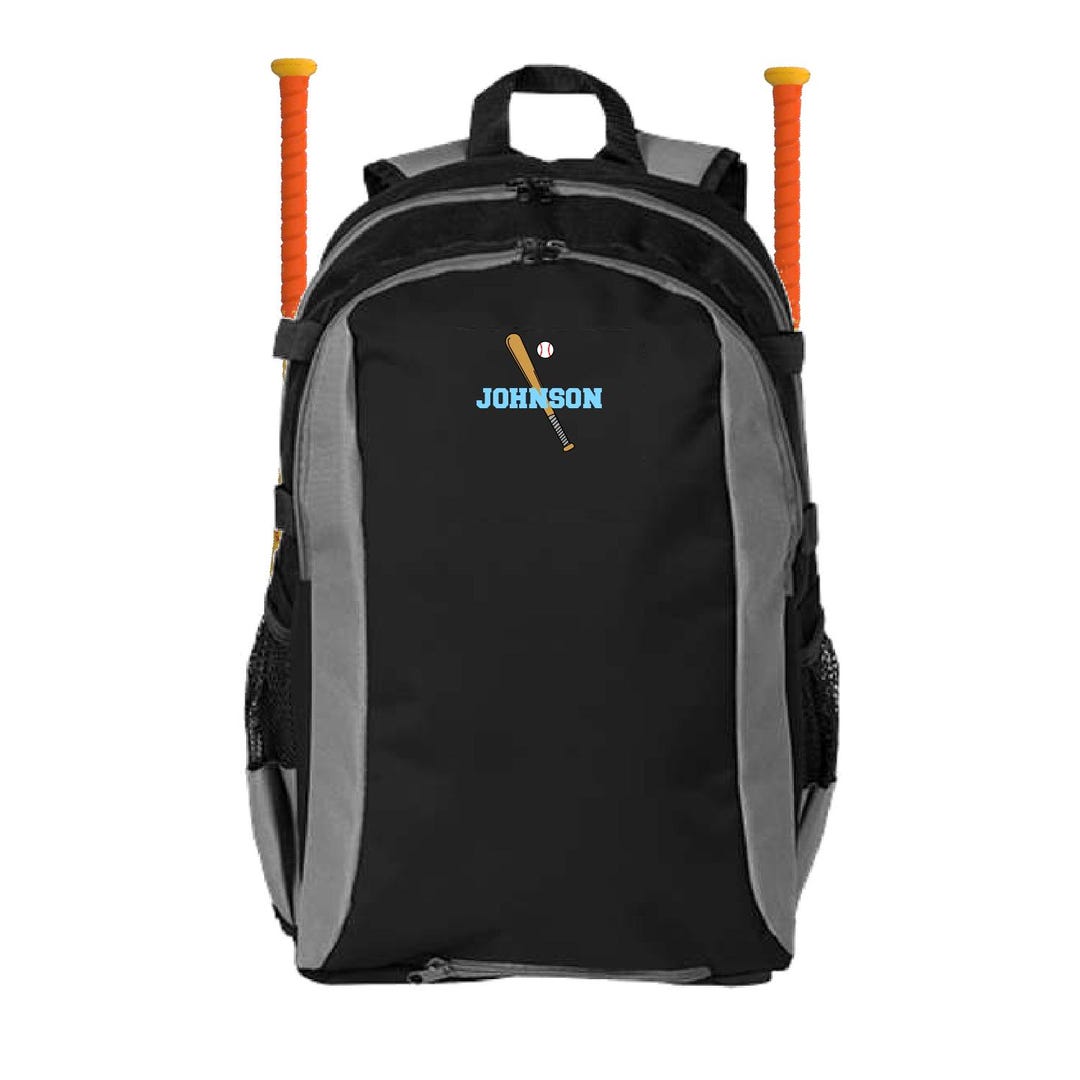 Embroidered Monogram Bat Bag, Baseball Bag, Softball Gift, Softball Bag ...