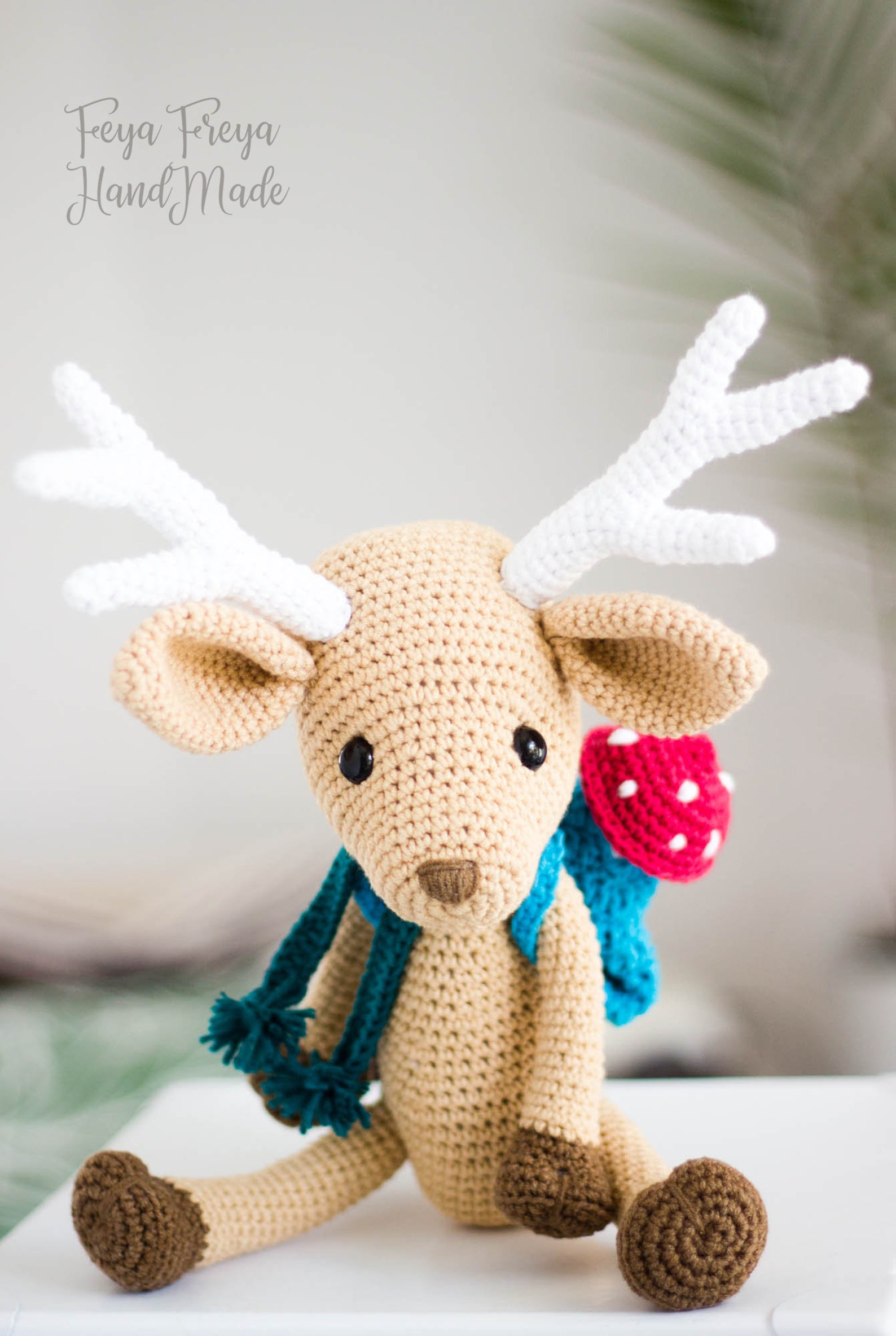 Hand-made Crochet Deer - Etsy