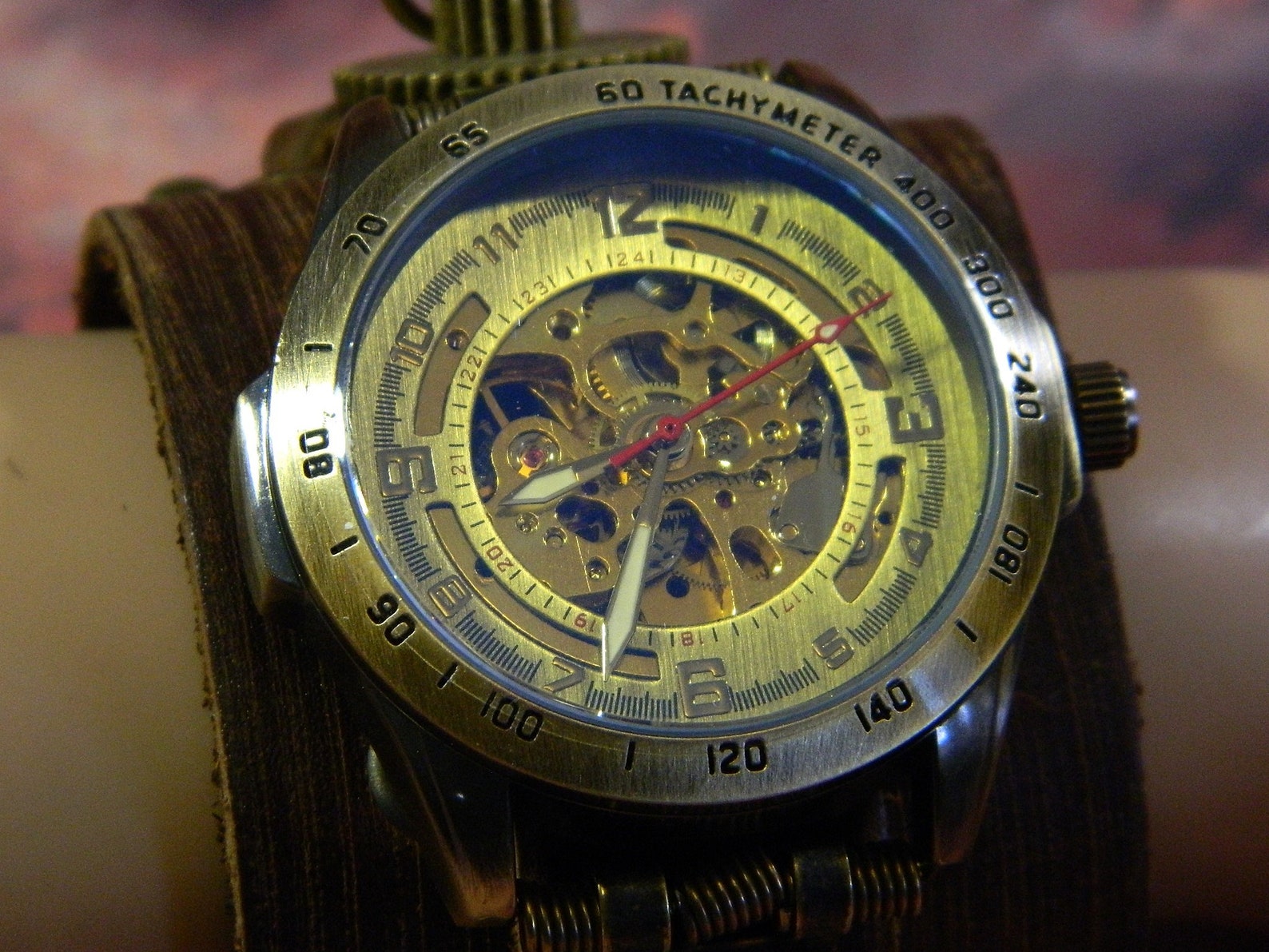 Steampunk Clock mechanical Skeleton Mechanical | Etsy