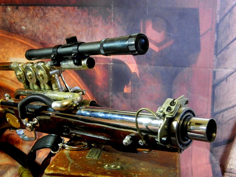 Rifle steampunk SNIPER STIMPANK | Etsy