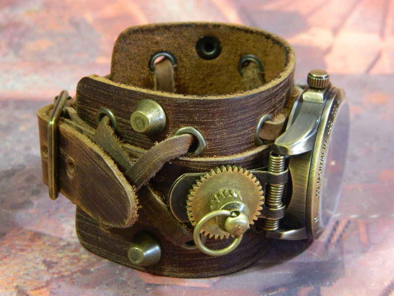 Steampunk Clock mechanical Skeleton Mechanical | Etsy