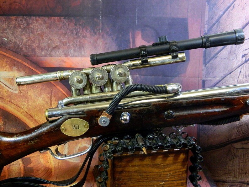 Rifle steampunk SNIPER STIMPANK | Etsy