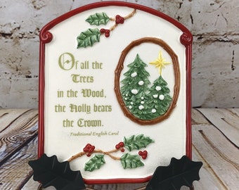 Holiday Plaque | Etsy