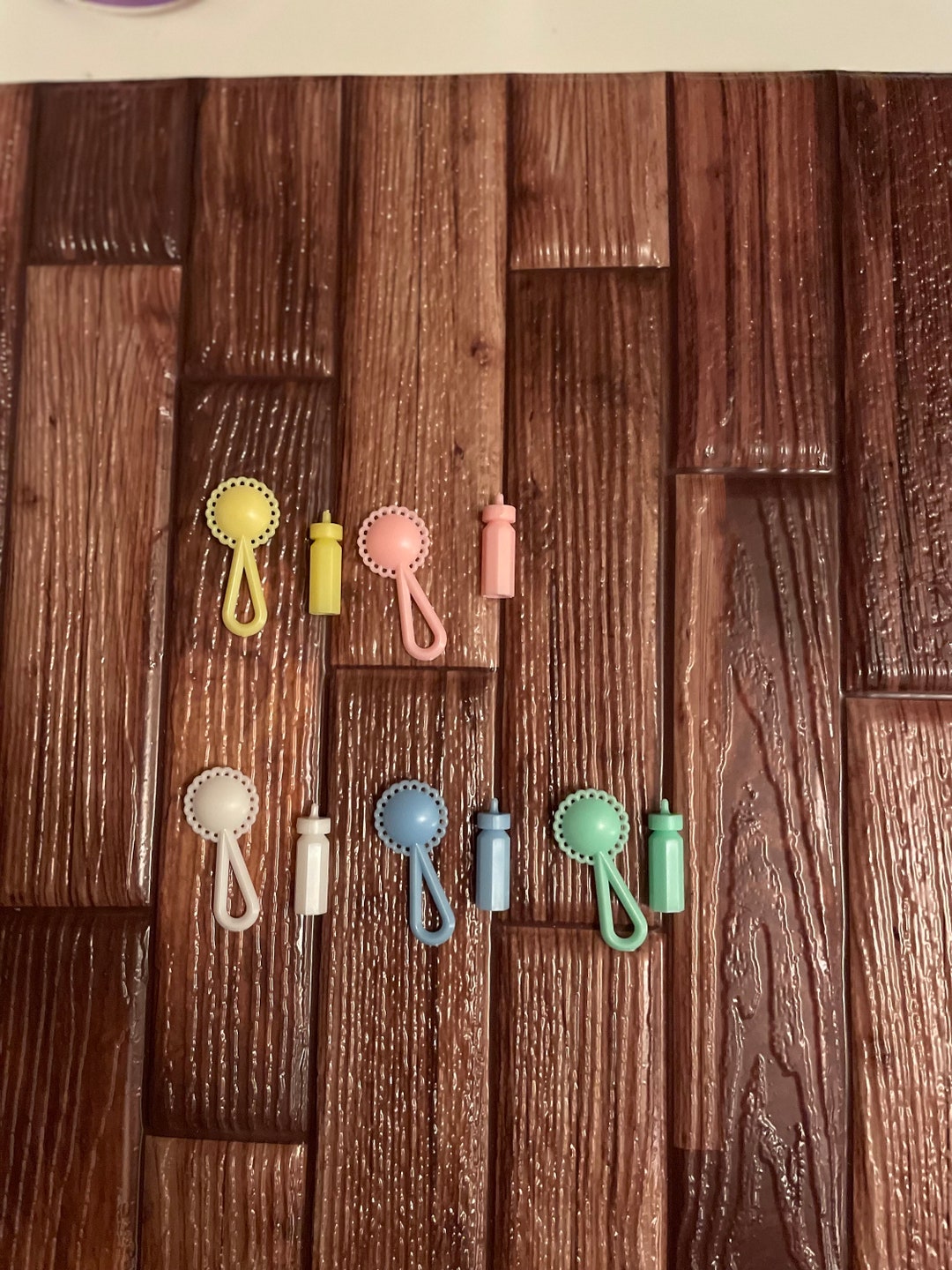 Set of Teeny Tiny Micro Bottle and Rattle. Available in 5 - Etsy