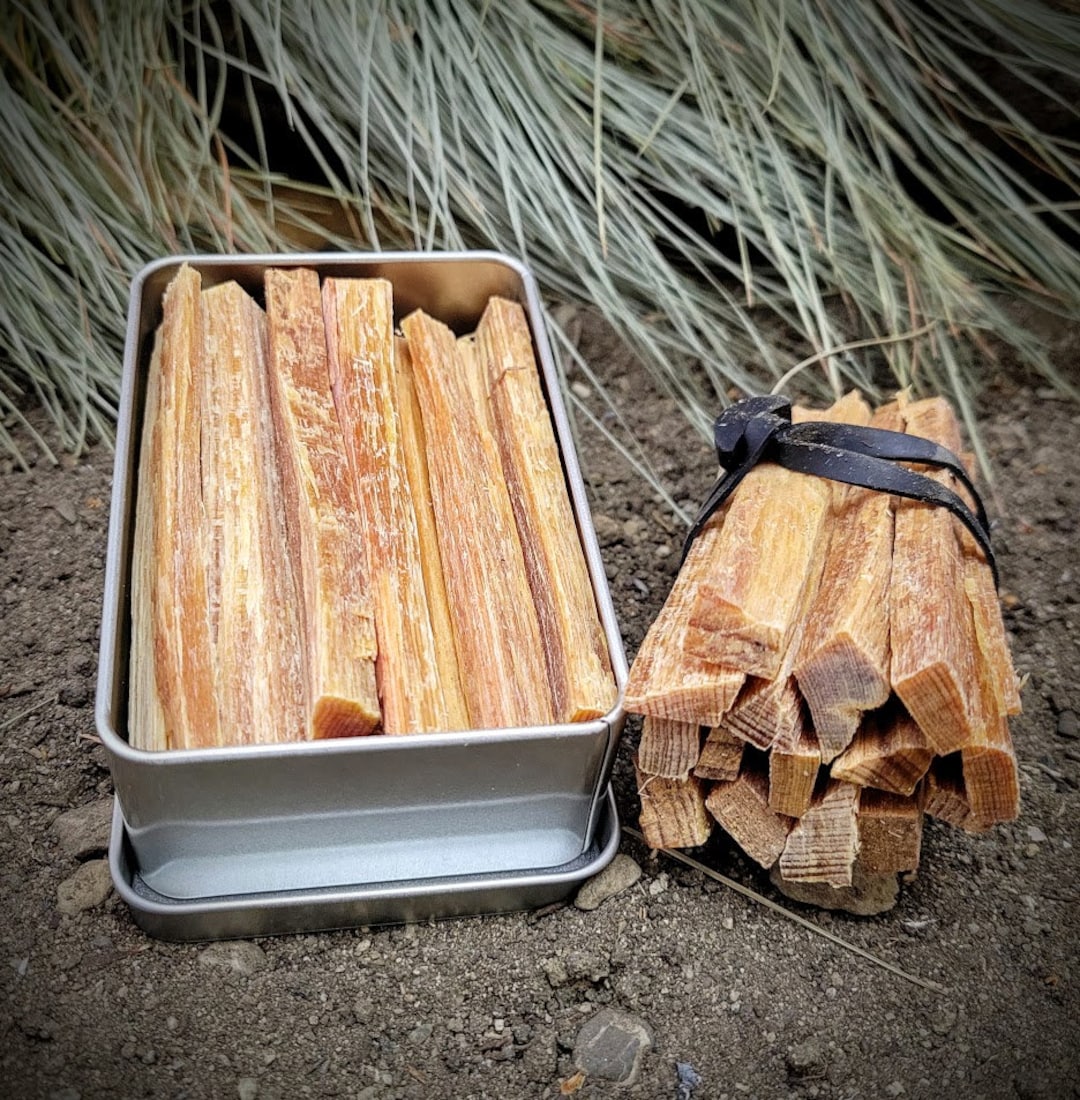 Fatwood 35 Fire Starting Sticks 4 Long Hand Cut in USA Camping Survival ...