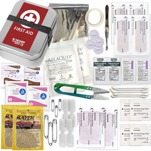 Printable First Aid Kit Inventory Emergency Binder Template - Etsy