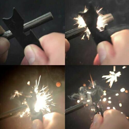 Fatwood Ferro Rod Tinder Torch Survival Camping Gear | Etsy