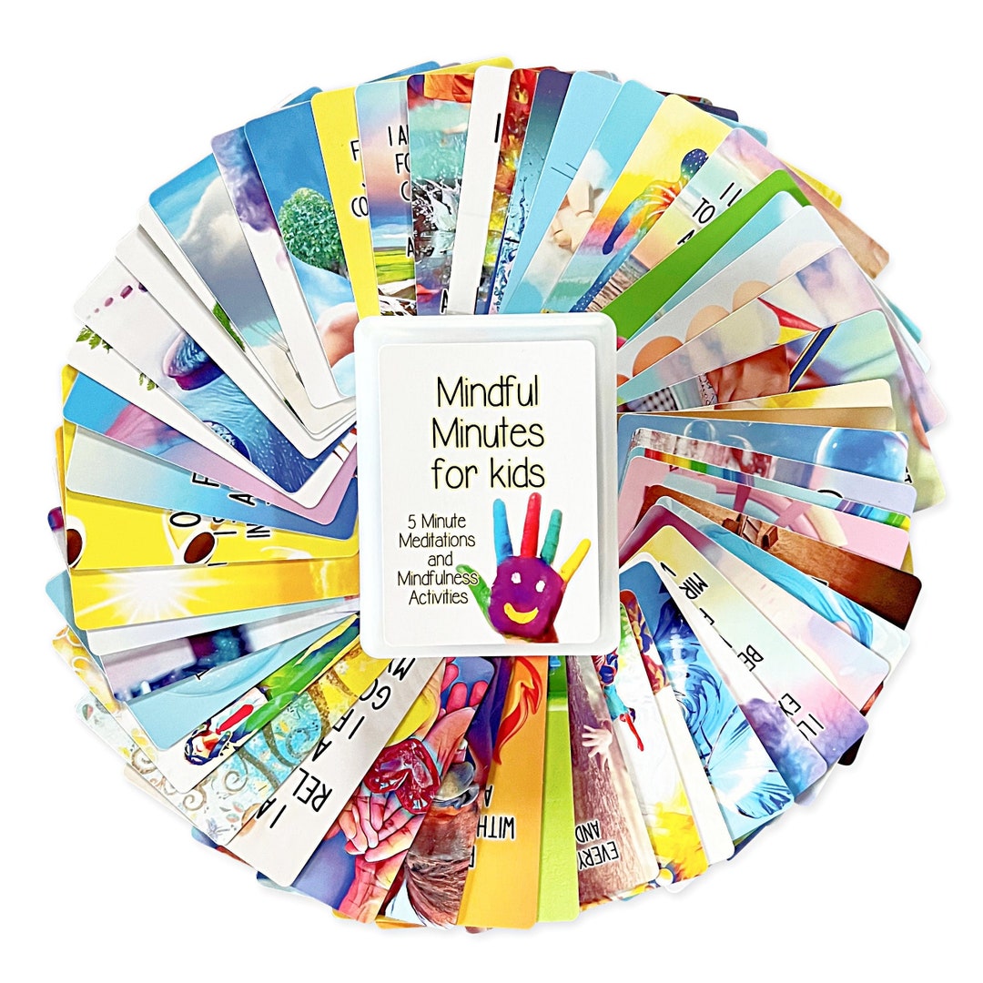 Mindfulness Activity Cards for Kids – Daily Meditation Practice in 5 ...