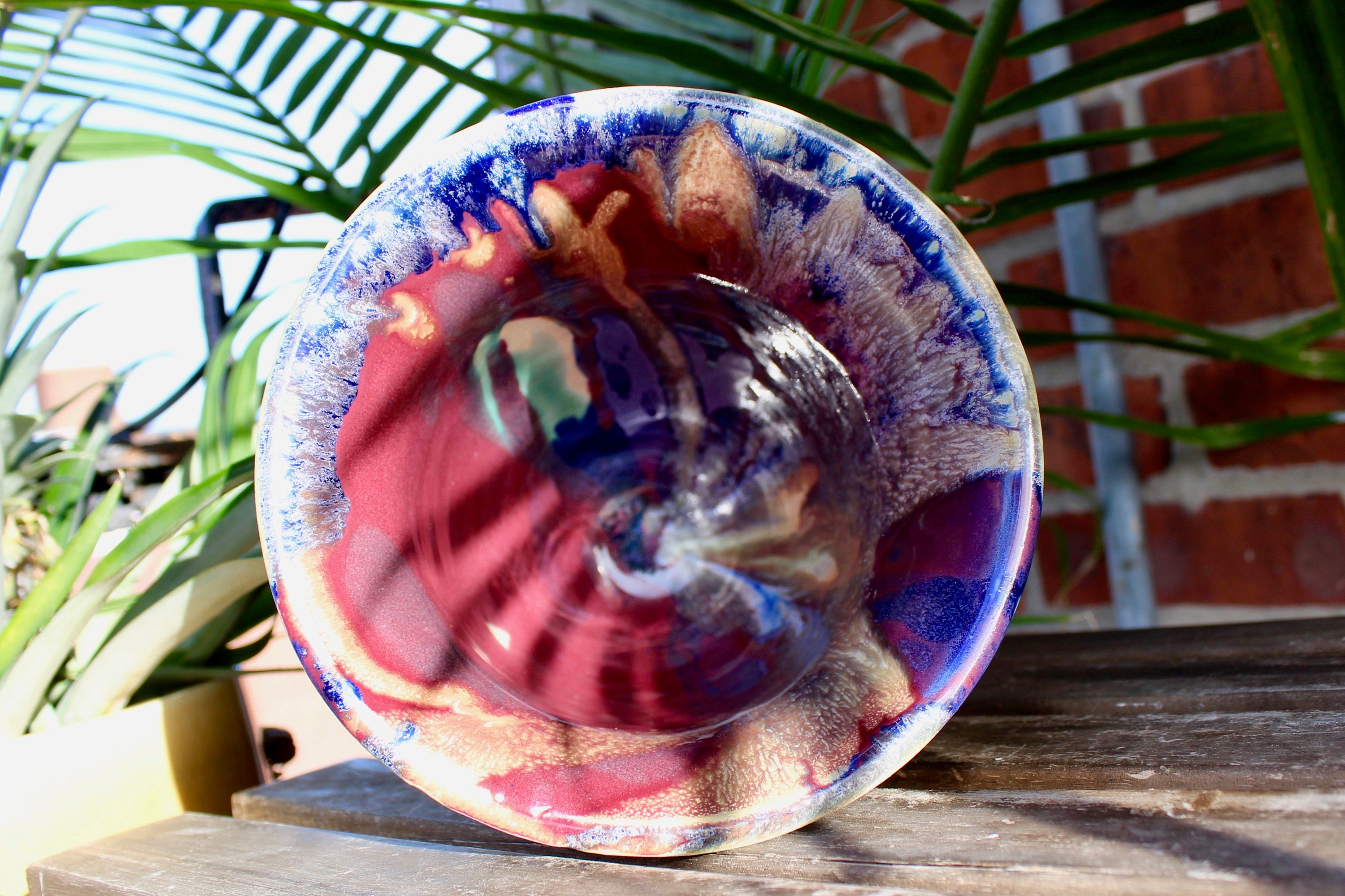 Abstract Glaze, Porcelain Vase, Pottery Vase, Handmade Vase, Pottery ...