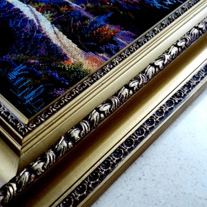 Finished Complete Cross Stitch/ Stone Bridge/ Cross Stitch Finished ...