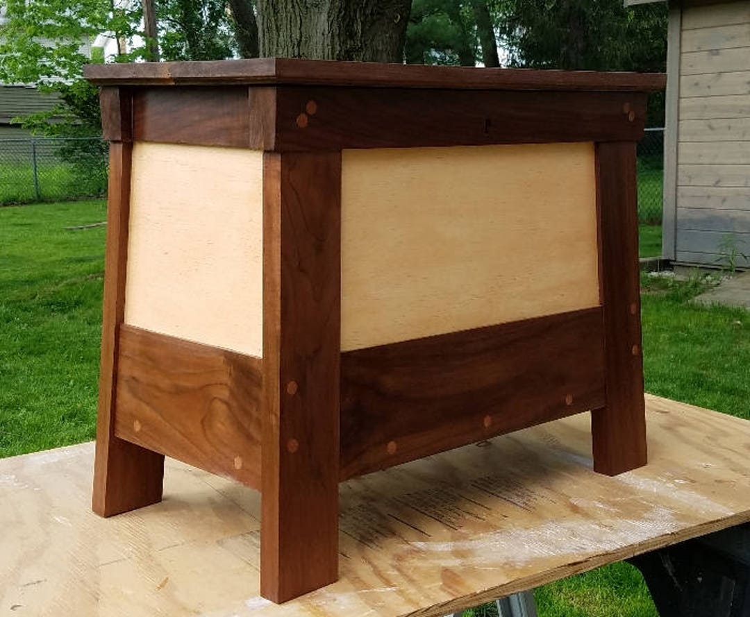 Craftsman Chest Bench - Etsy