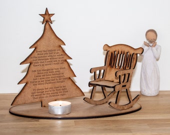 Empty Chair Poem - Etsy UK