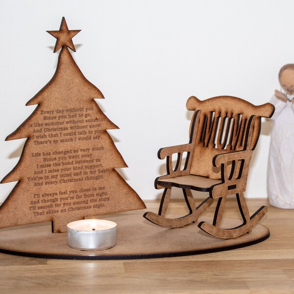 Empty Chair Poem - Etsy UK