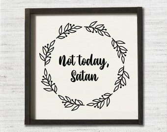 Not Today Sign | Etsy