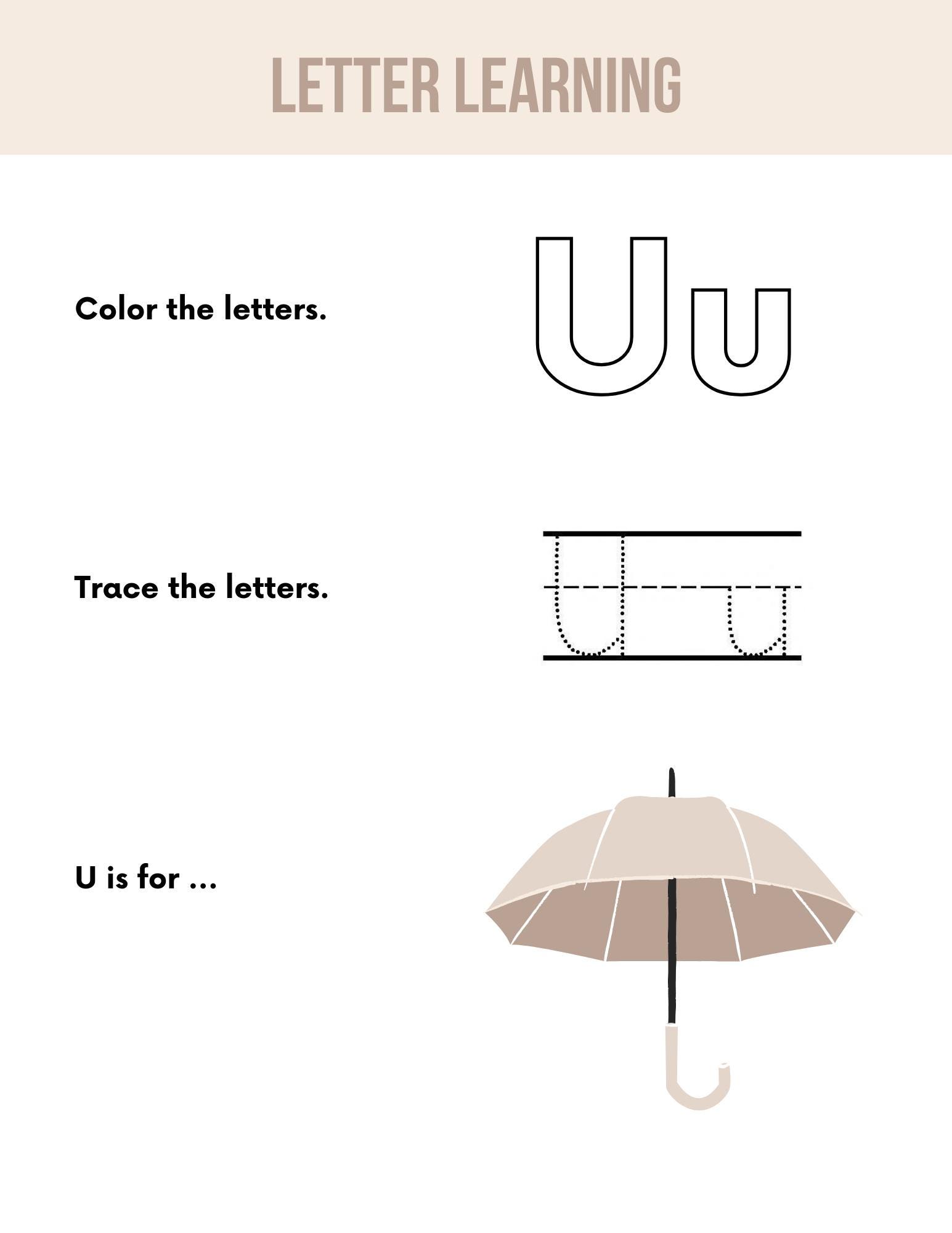Toddler Learning Workbook Printable PDF – Abcs, Numbers, Shapes Colors ...