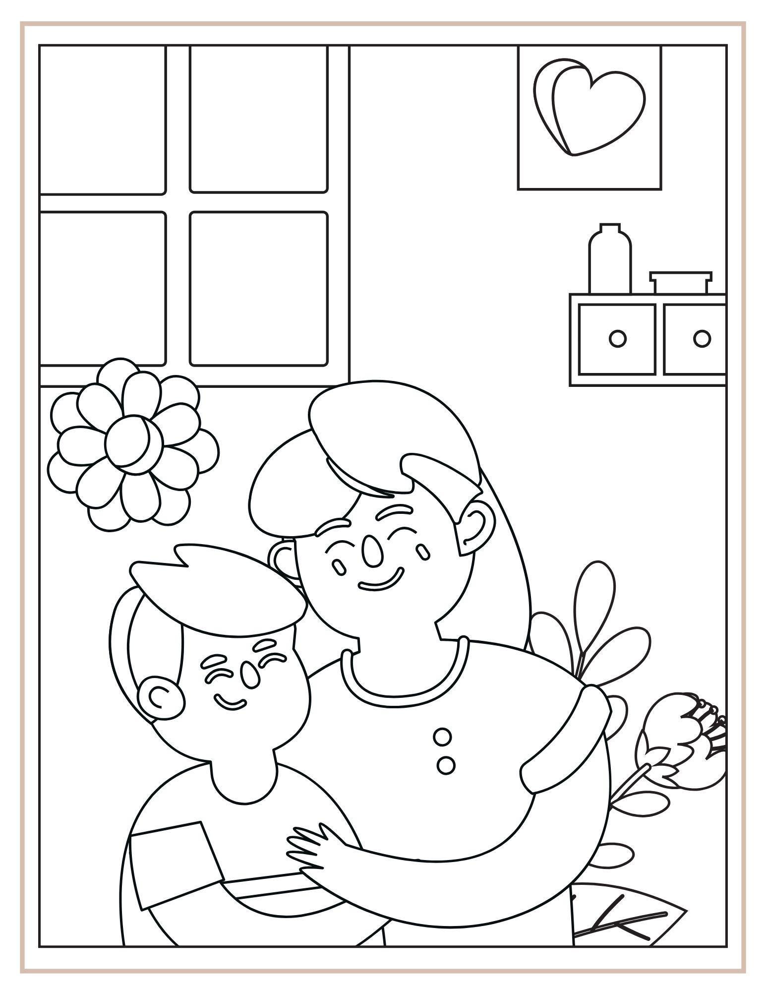 Mother’s Day Coloring Book Printable – 60 Pages of Floral Designs ...