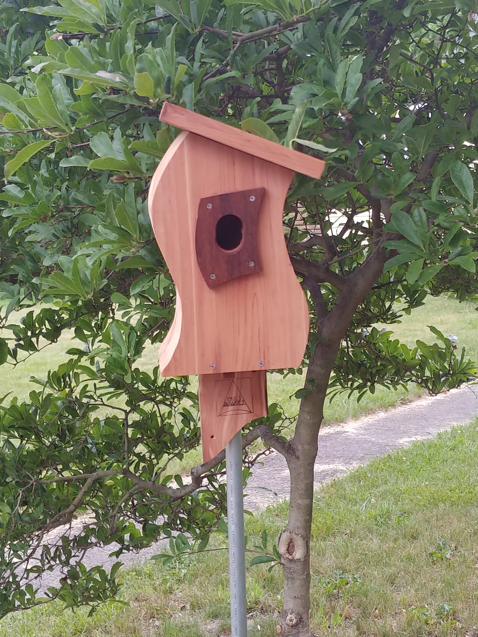 Unique Crooked Hand Crafted Bluebird Nesting Box - Etsy