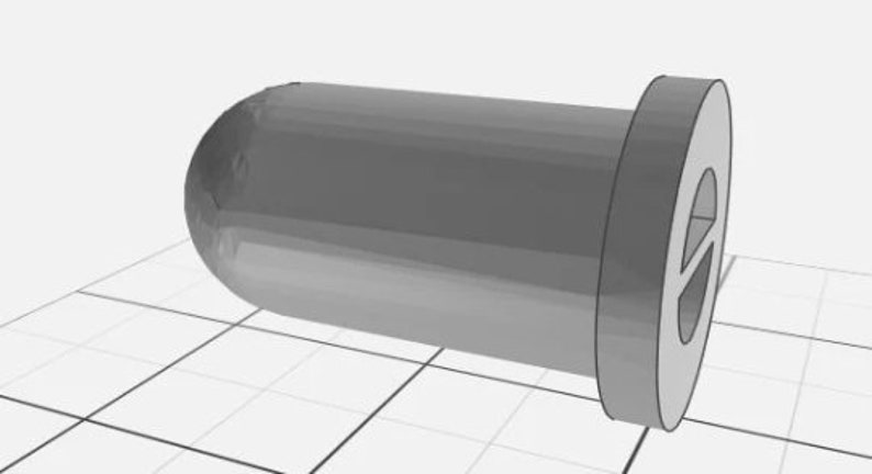 Trek Inspired Black/white Push Button Prop - Etsy
