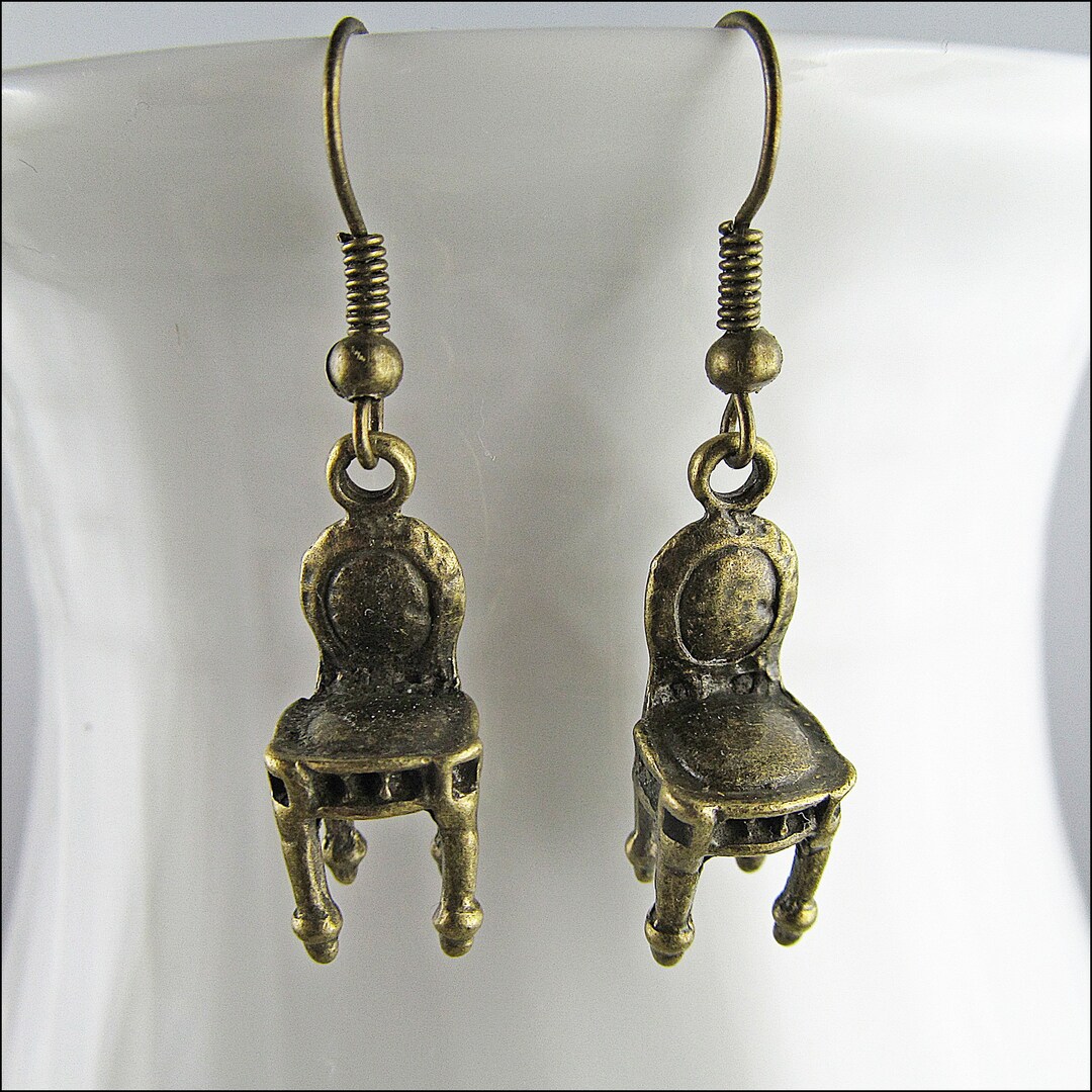 Earrings "little Chairs " - Etsy